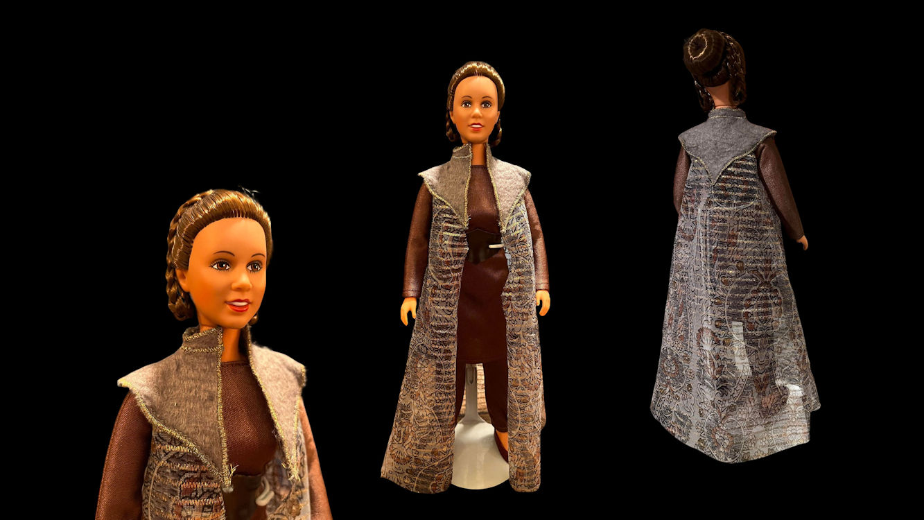 1980 Kenner Star Wars ESB Princess Leia Bespin Gown Prototype Doll